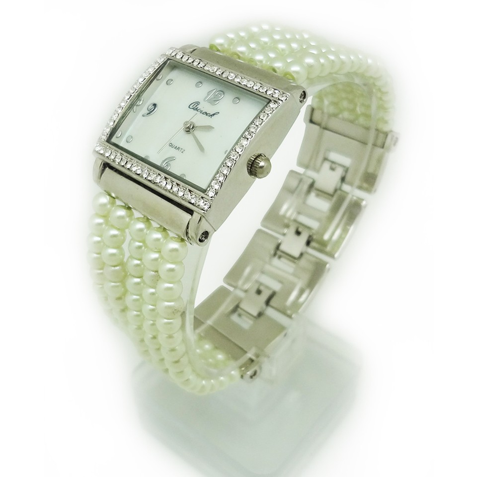 WOMEN DELUXE PEARL WATCHES | eBay