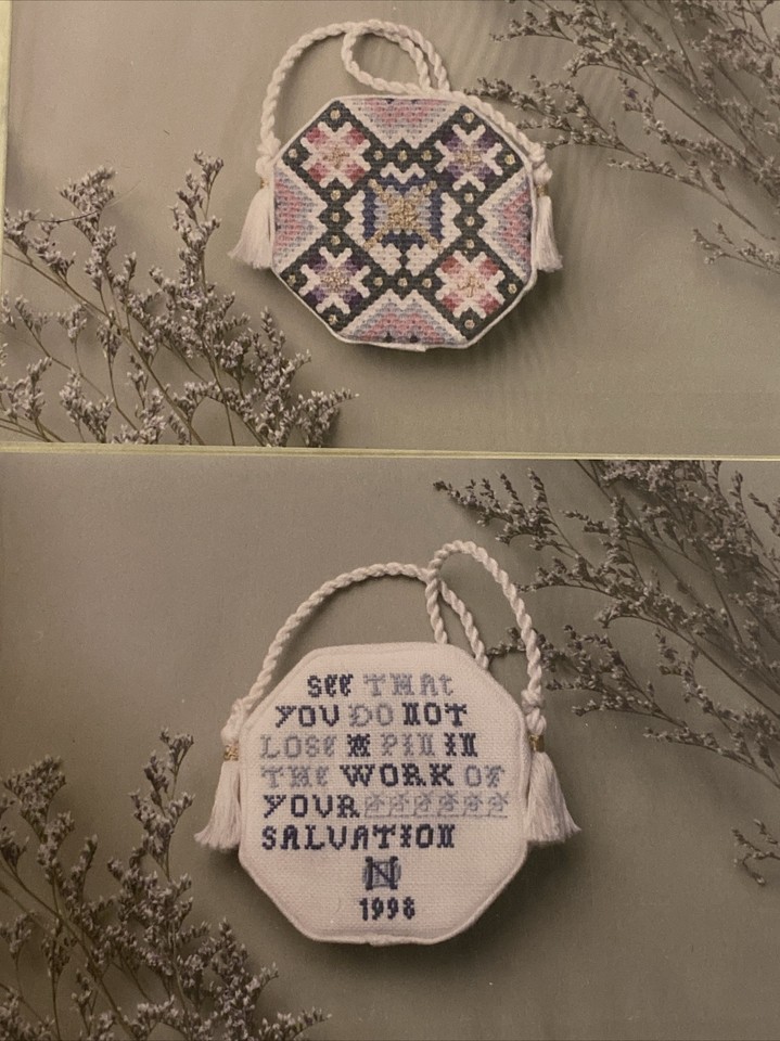 Historic Needlework Guild 17th C Pincushion Pattern Deborah Novak | eBay