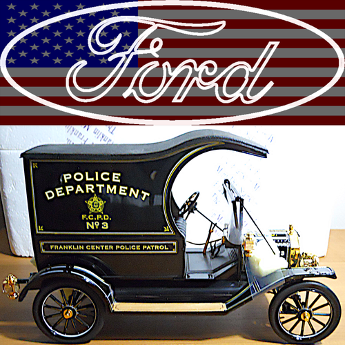 1927 Ford Model T Police Wagon Diecast Model Scale 1:16 | eBay
