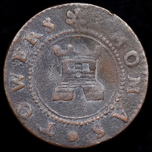 Thomas Towers Of March, Isle Of Ely, Cambridgeshire. Halfpenny Token ...