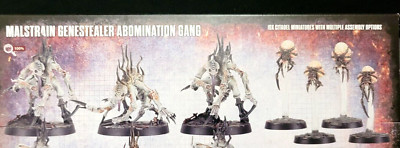 Necromunda Malstrain Genestealer Abomination Gang 1 sprue 5 models ...