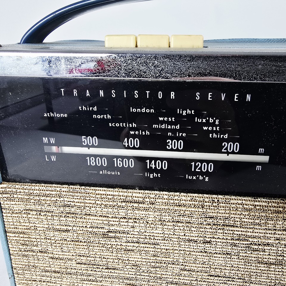 MARCONI TRANSISTOR 7 SEVEN RADIO 4110 VINTAGE RADIO MW LW | eBay UK
