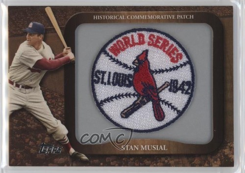 2009 Topps Legends of the Game Manufactured Commemorative Stan Musial ...