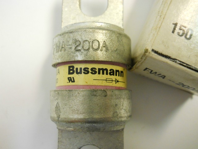 Bussmann Fwa-200a 200 Amp Semiconductor Fuse 150v for sale online | eBay
