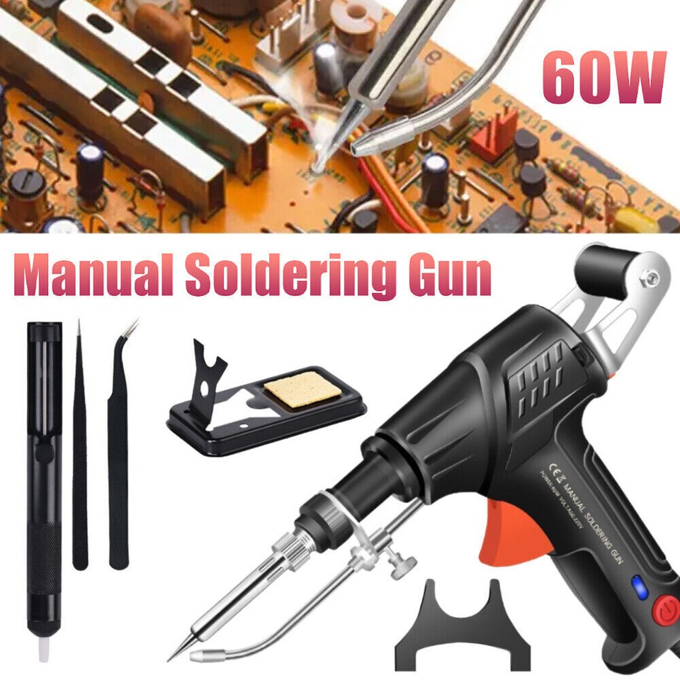 Multi-Function Soldering Iron Soldering Gun,60W External Heating ...