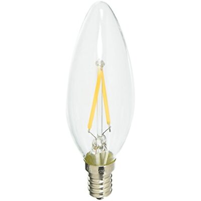 LIGHTSTORY B10 1.8W LED Filament Bulb - LED Candelabra 25W Equivalent ...