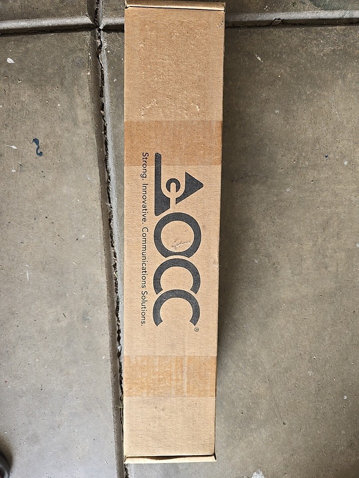 OCC Rack Mount Patch Panel 24-Port Cat6 DCC2488/110SIX | eBay