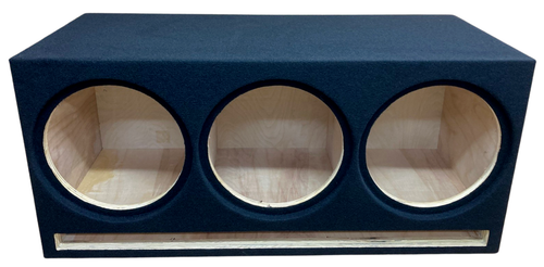 Custom Slot Ported Sub Box Enclosure for 3 12" JL Audio 12W6v3 12W6 W6 ...