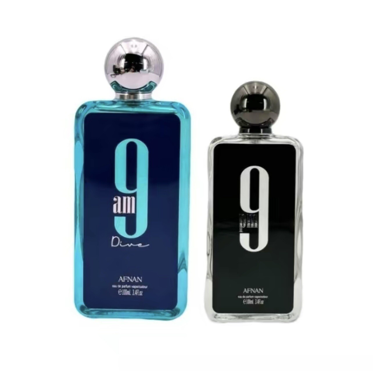 Bundle/Combo: 9am Dive & 9pm by Afnan 3.4 fl oz - Brand New in Box ...