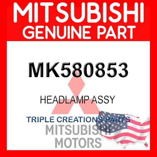 MK580853 Genuine Mitsubishi LAMP ASSY,CORNERING,LH | eBay
