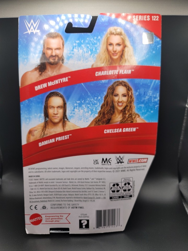 CHELSEA GREEN new WWE wrestling FIGURE Series 122 FIRST TIME IN THE ...