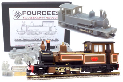 Fourdees Leek & Manifold Kitson Locomotive 009 / OO9 Kit for Farish 08 ...