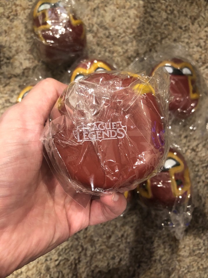 Red Minion Squishy minion Stress Ball League of Legends (Seven Total ...