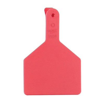 Z1 No-Snag Blank Cow Tags Red 1 Count By Z Tags | eBay