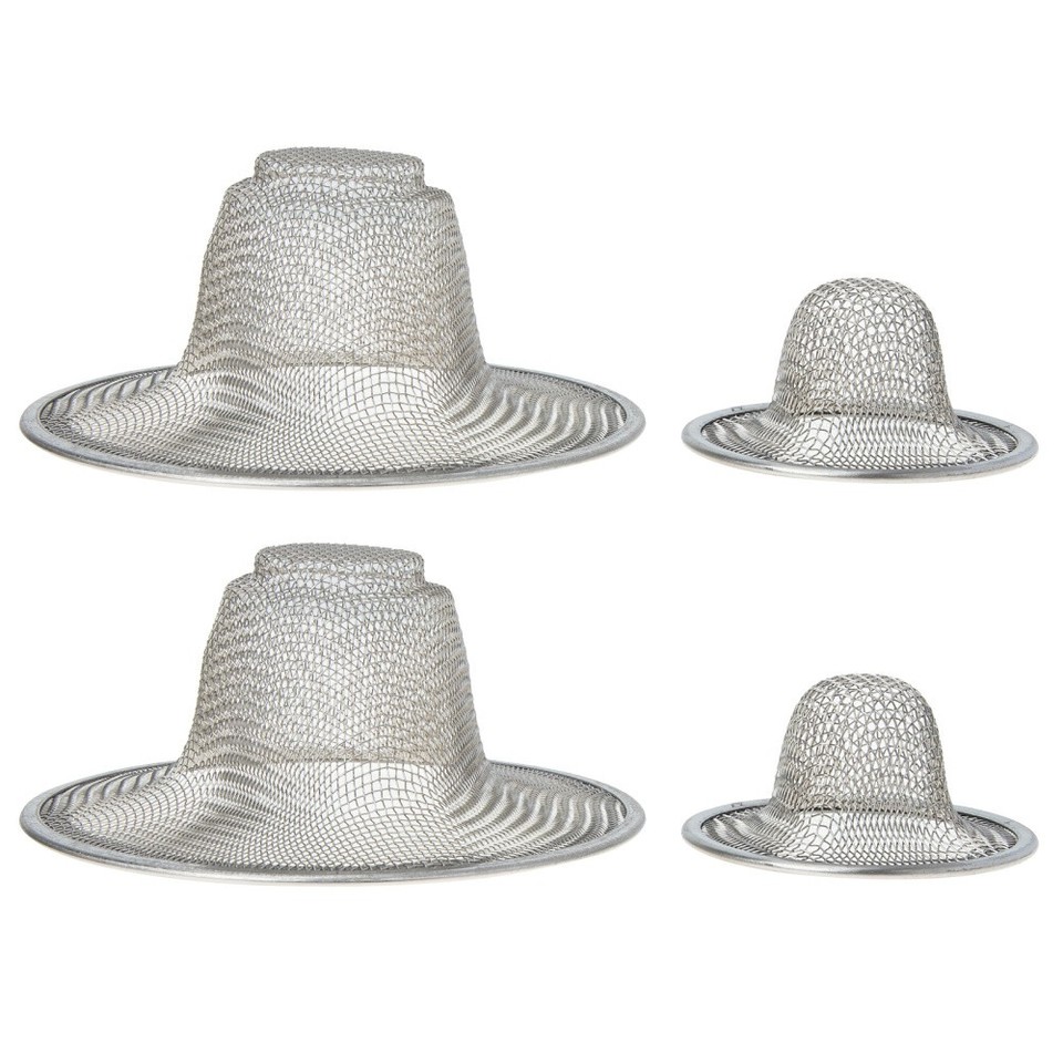 4 Pcs Bathtub Water Filter Drain Pipe Hair Catcher Stopper for Shower ...