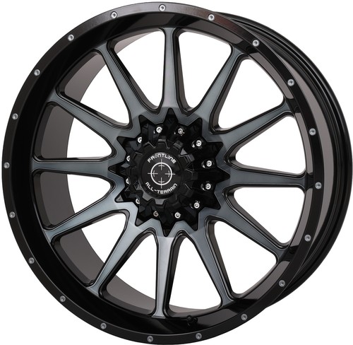 Kit 4 Interco Bogger UTV Tires 35x9.5-20 on Frontline 762 20 Machined ...