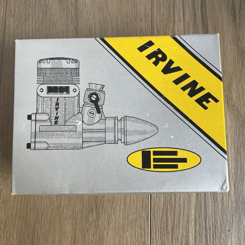 Irvine Q40 RC Engine – NEW in Box – ABC Glow w/ Muffler, Carb & Decals ...