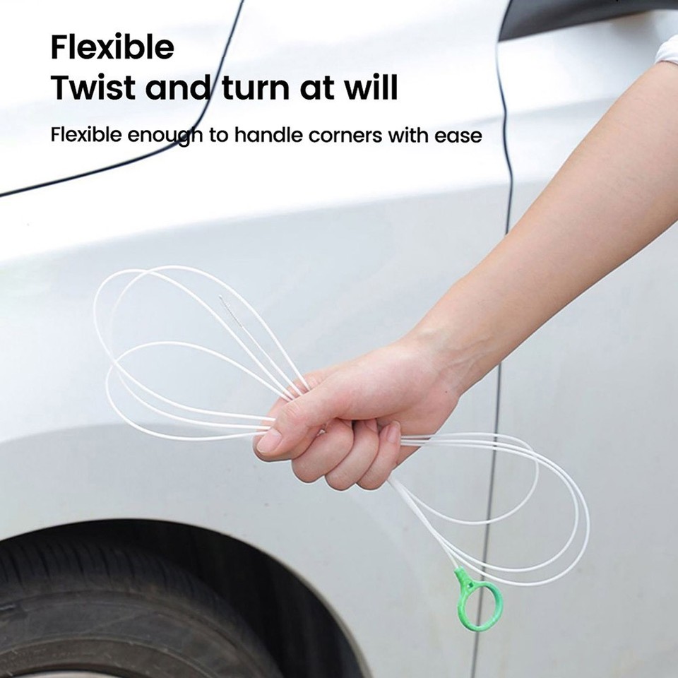 Car Cleaning Tool Car Sunroof Drain Dredge Pipe Gentle Long Term Use ...