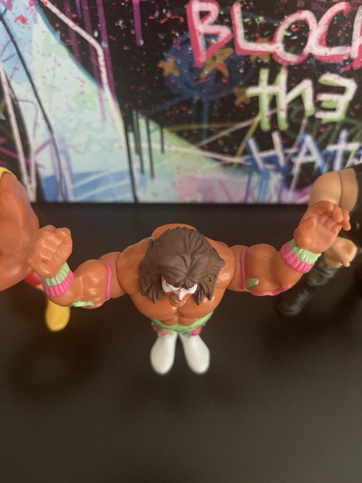 WWF Hasbro Lot - Hulk Hogan, Sgt Slaughter, Ultimate Warrior | eBay