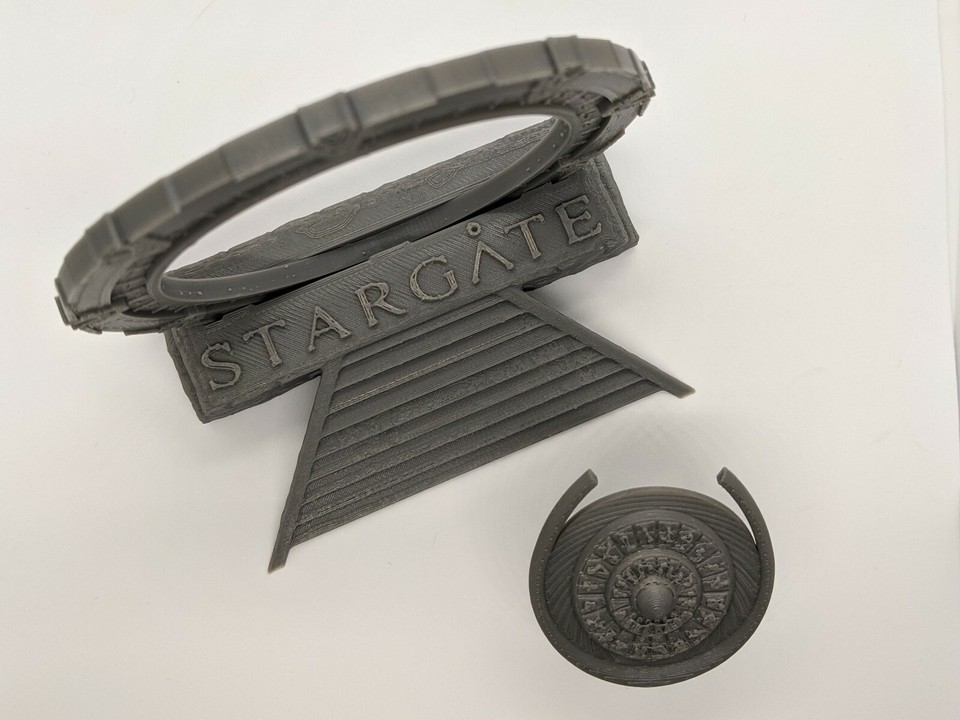 Stargate Ring Stairs Platform SG1 Model Prop Geek Gift Atlantis SG-1 ...