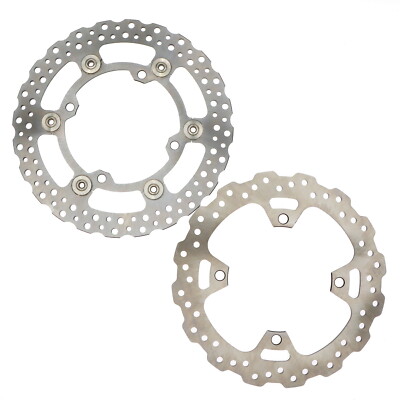 New Front & Rear Disc Brake Rotors for Kawasaki KX250 KX 250 2006 2007 ...