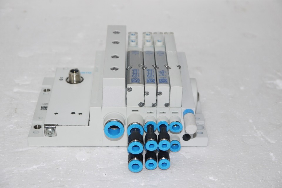 Festo 575667 MPAL-VI Modular Solenoid Valve Terminal w/ Push ...