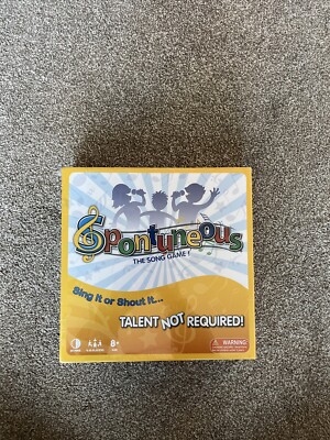 (NEW) Spontuneous The Song Game - Yellow | eBay