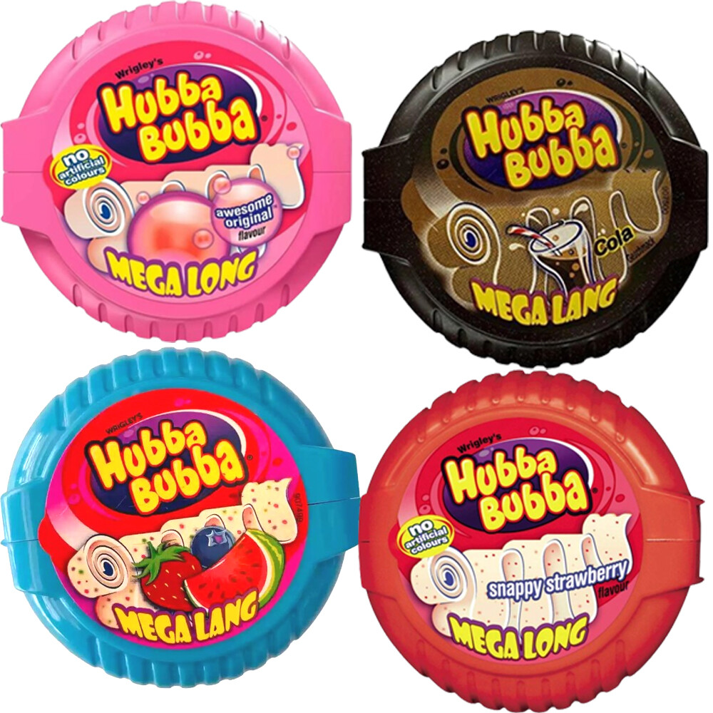Hubba Bubba Cola Mega Long Tape Poppin Candy