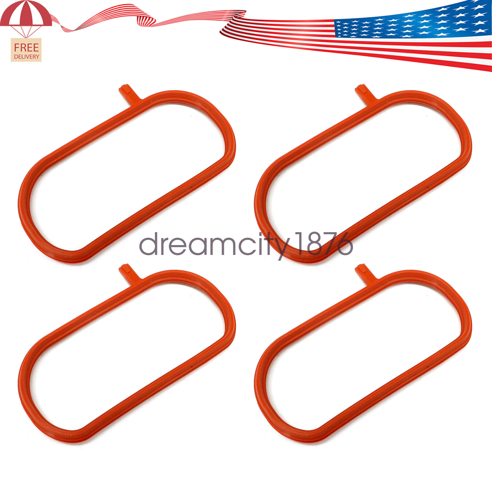 4PC Fits For Honda CR-V Accord Civic 1.5 L Intake Manifold Gasket 17105 ...