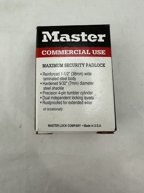 3ka Master Lock Padlock No. 3 Laminated Steel Padlocks for sale online ...