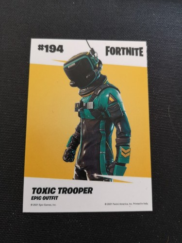 Toxic Trooper #194 Carte Collection Fortnite | eBay