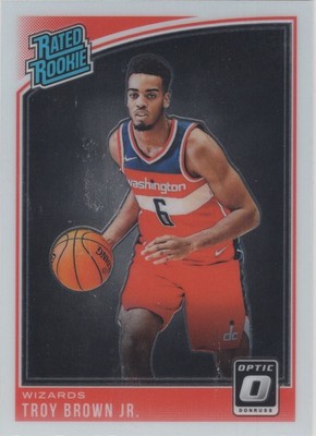 2018-19 Panini Donruss Optic Troy Brown Jr Rated Rookie #192 | eBay