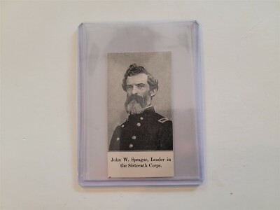 John W. Sprague 16th Corps 1911 Civil War Portrait RRC Panel RARE! | eBay