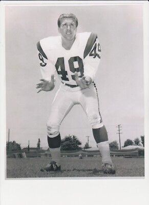 CLAUDE CRABB LOS ANGELES RAMS 8 X 10 PHOTO BLACK & WHITE | eBay