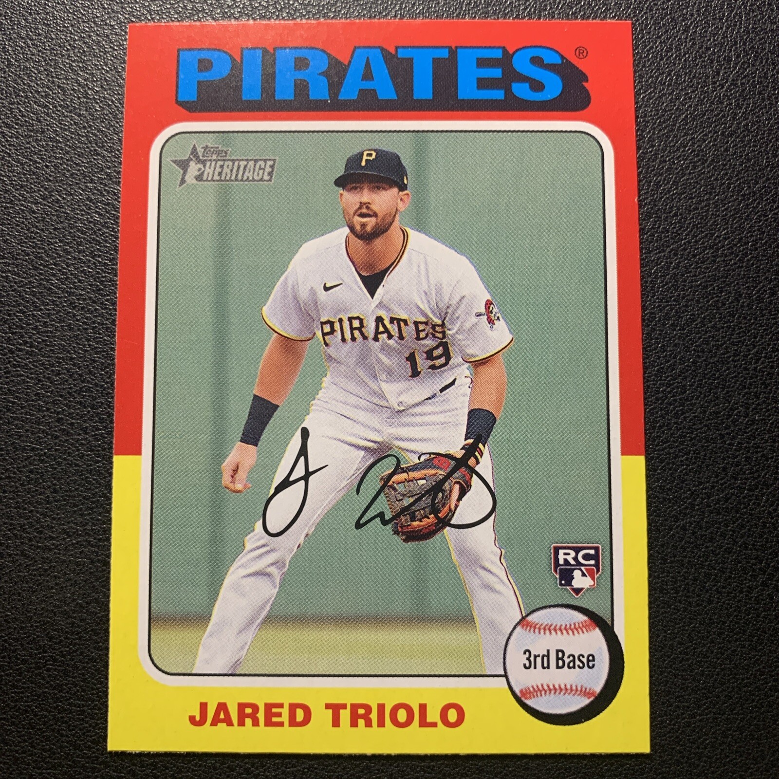 2024 Topps Heritage - Rookies #253 Jared Triolo, Jared Triolo (RC) for ...