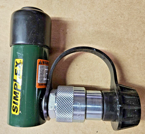 R51 SIMPLEX, ENERPAC 5 TON 1.13" STROKE S/A HYDRAULIC CYLINDER, NEW NO ...