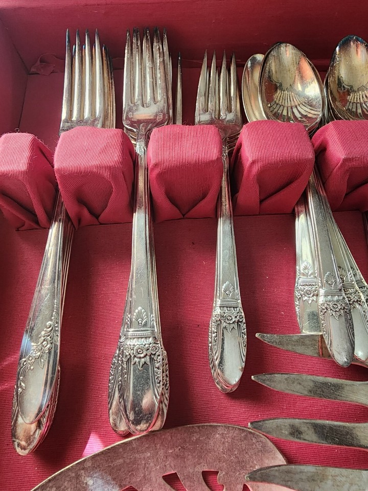 1847 rogers bros first love silverware set | eBay