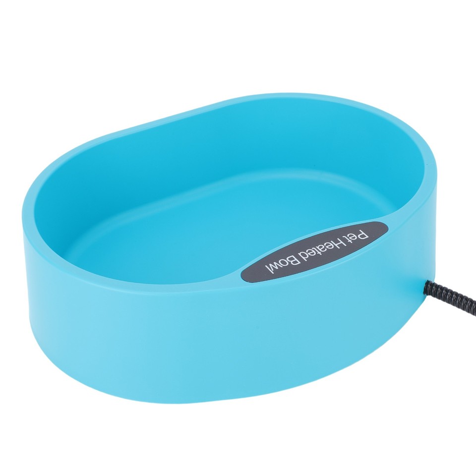 Heated Water Bowl For Dog Cat 3.7L Large Capacity Poultry Water Heater ...