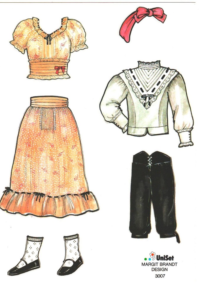 ORIGINAL VINTAGE UNCUT 1984 JACKIE PAPER DOLLS UNIQUE UNISET BY MARGIT ...