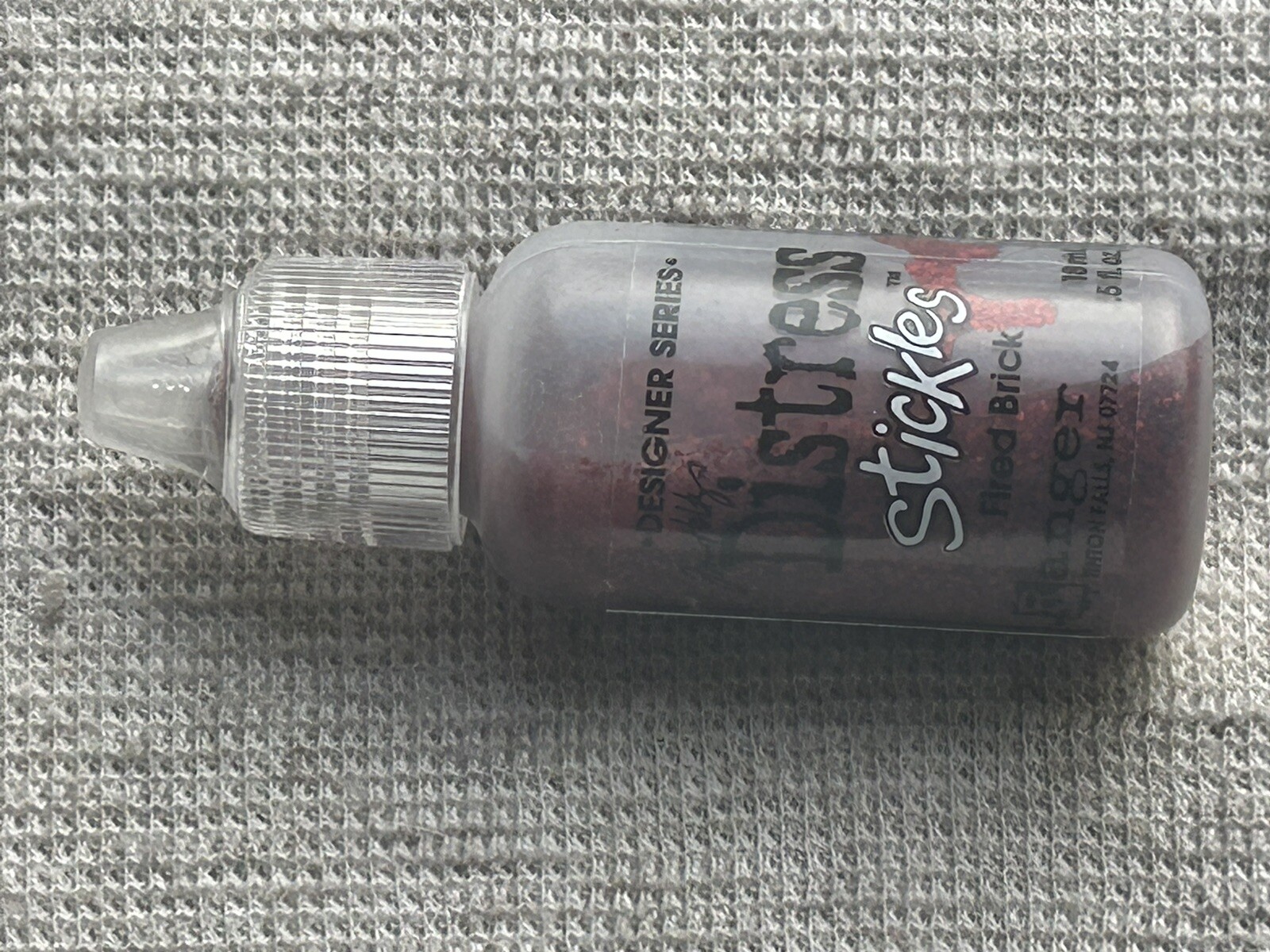 Ranger Tim Holtz Series Distress Stickles .5 fl oz - Fired Brick - NEW ...