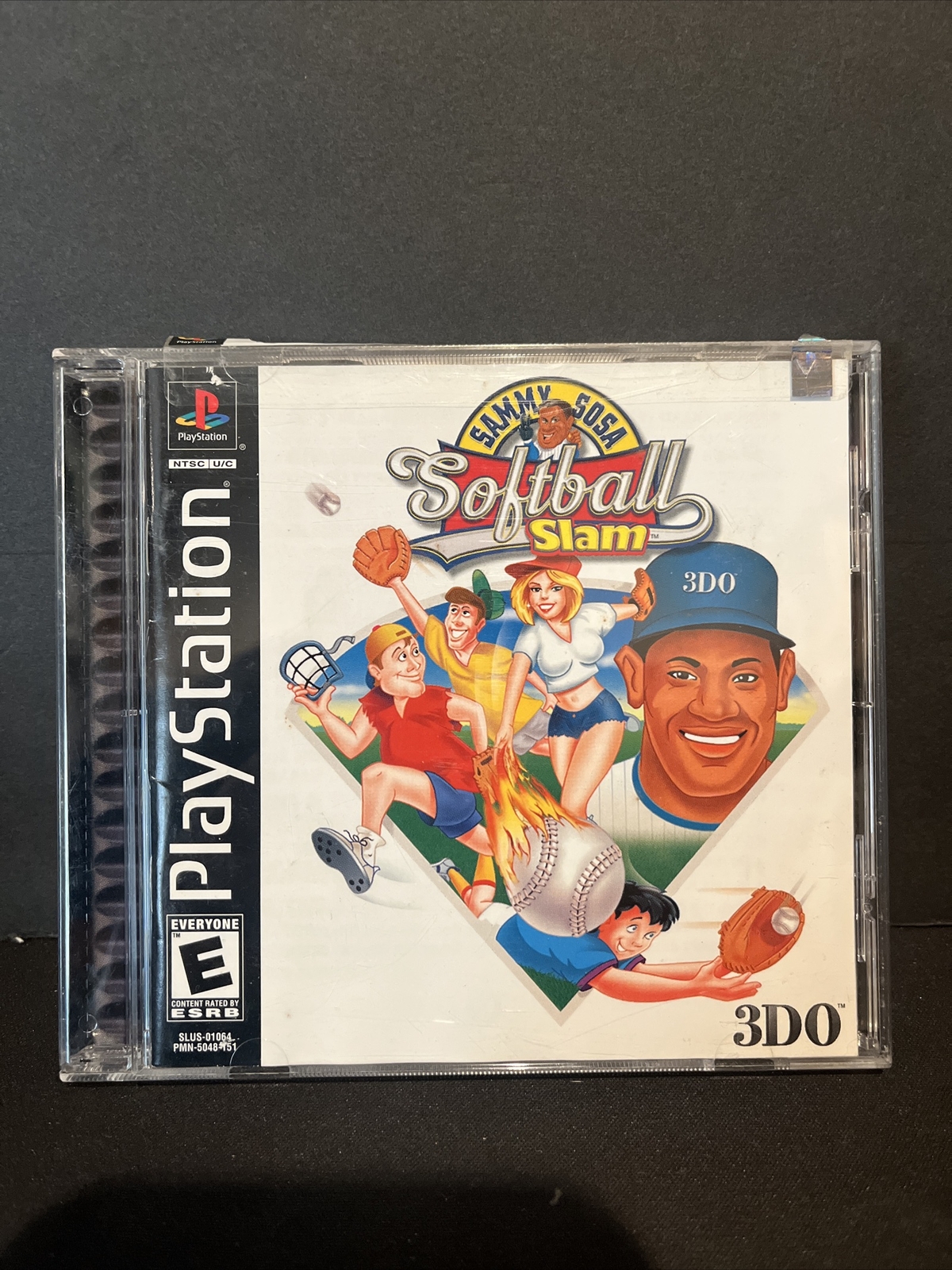 Sammy Sosa Softball Slam PS1 PlayStation 1 + Reg Card - Complete CIB ...