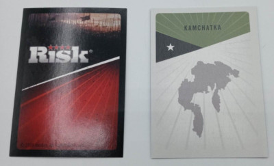 Risk 2008 KAMCHATKA Game Strategic Conquest Cards Replacement Piece ...