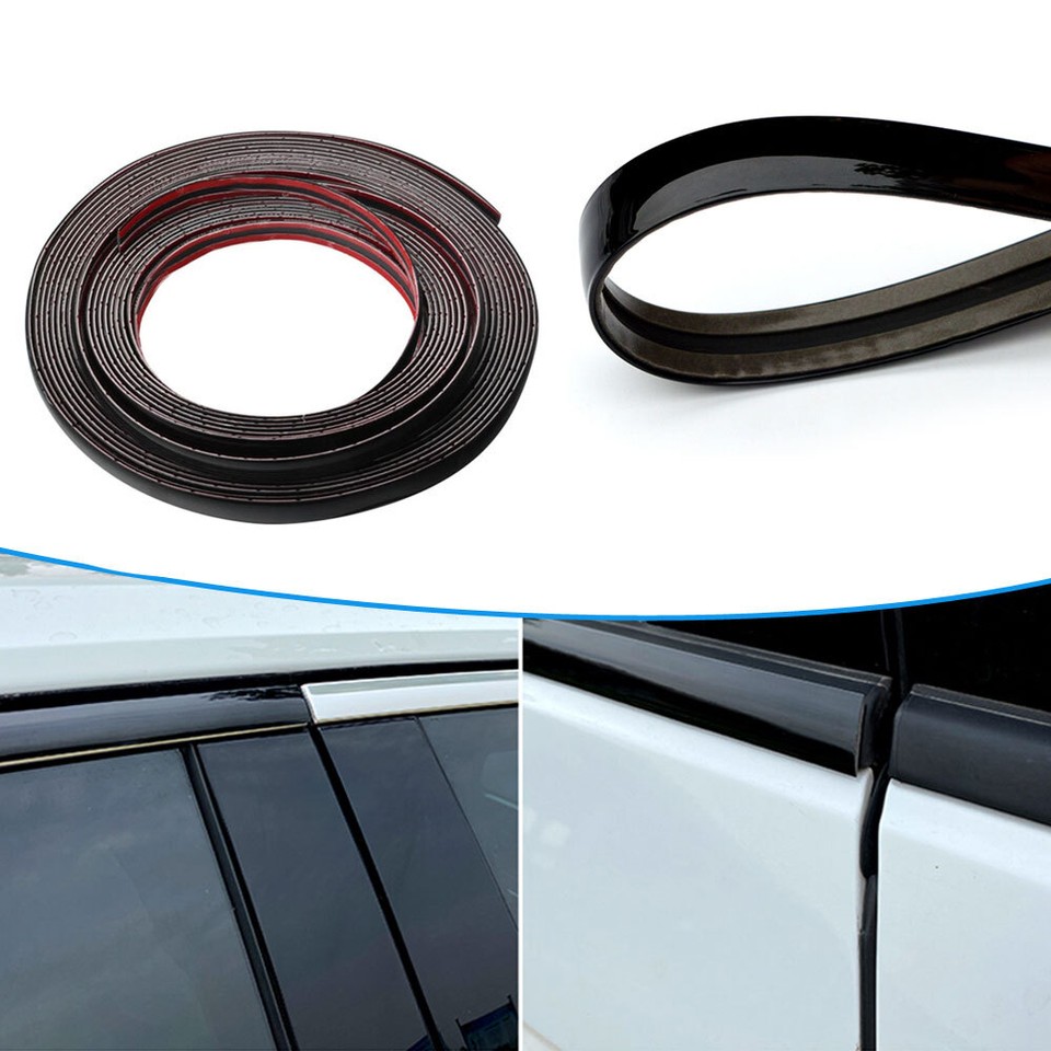 3m Black Car Trim Molding Strip Decoration For Car Body Door Side ...