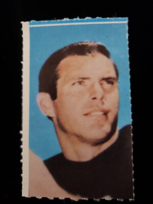AFL 1969 Glendale Football Stamp Oakland Raiders Daryle Lamonica | eBay