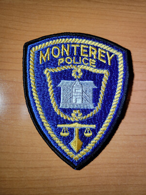 Monterey CA Police Shoulder Patch | eBay
