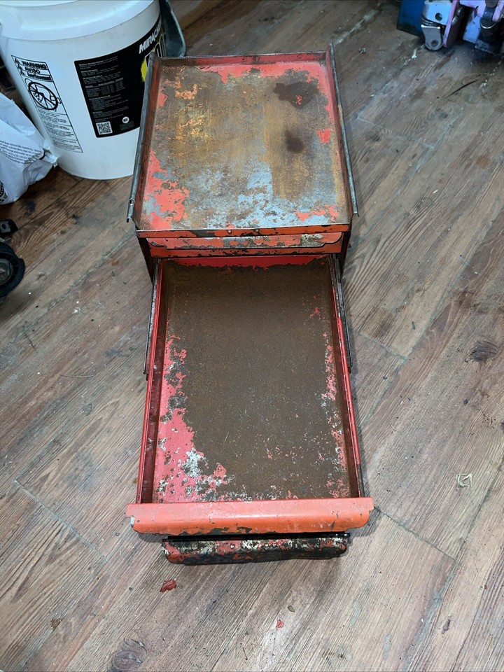 Mac Tool Mini Side Hanging Tool Box 9W 13.5T 12D Dads Patina | eBay