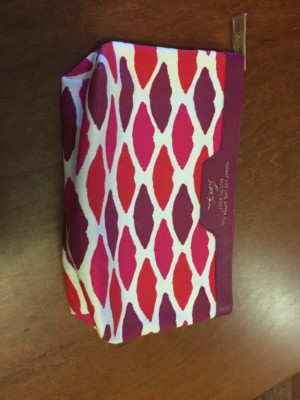 NEW Estee Lauder Cosmetic Makeup Bag Lip Pattern What Are Lips... | eBay