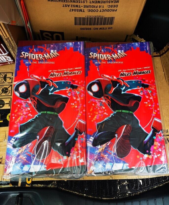 New Hot Toys 1/6 MMS567 Miles Morales Figure Spider-Man Into New Hot Toys 1/6 MMS567 Miles Morales Figure Spider-Man Into