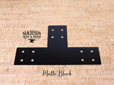 T Bracket, 4" Board T Bracket, Exposed Beam T Brackets, Wood Post T ...