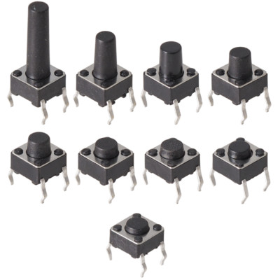 6x6mm DIP Mini Taster Drucktaster Mikro Schalter 4H-15H | eBay.de